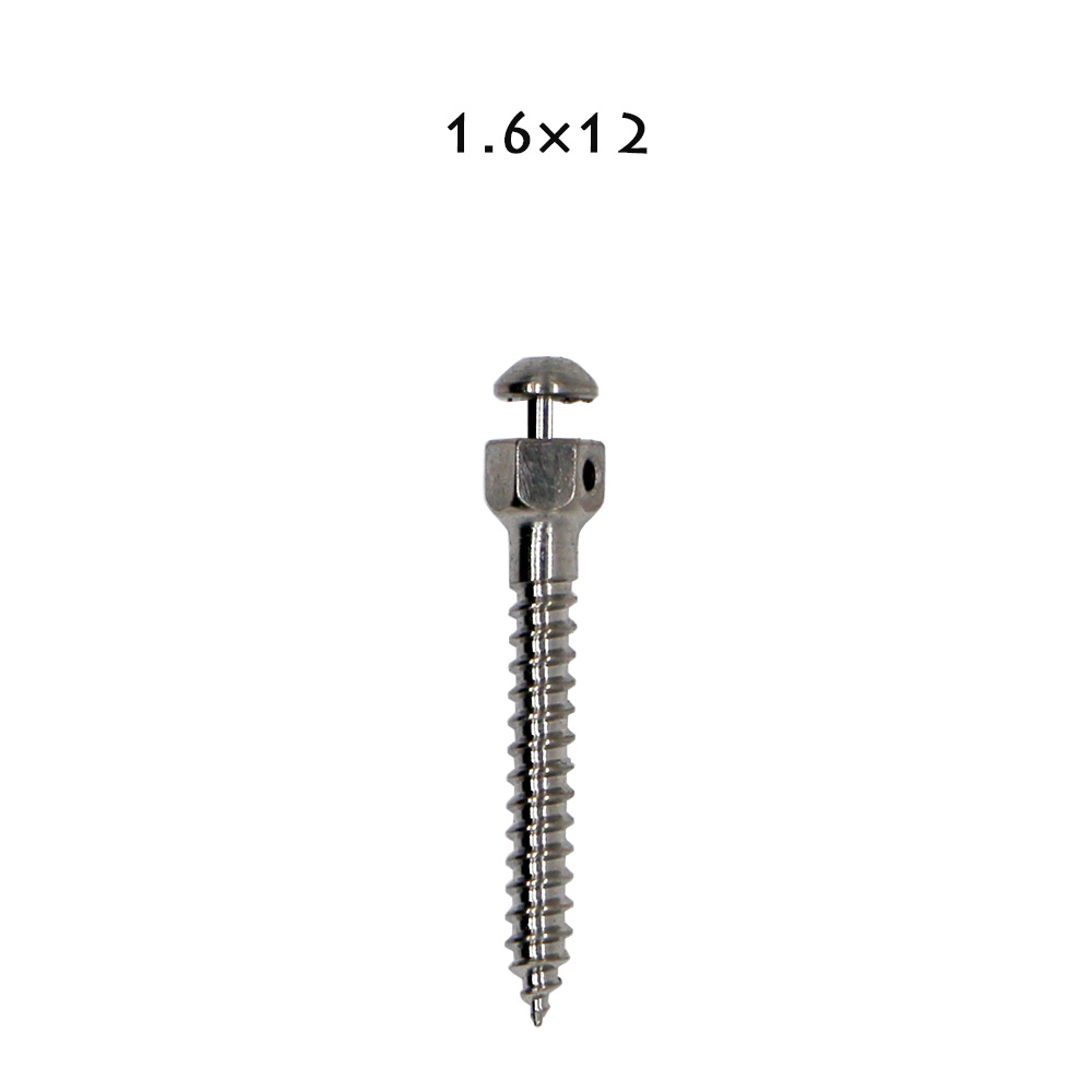 Dental Self Drilling Micro Implants Screw Thread Titanium Alloy 1.6 ...