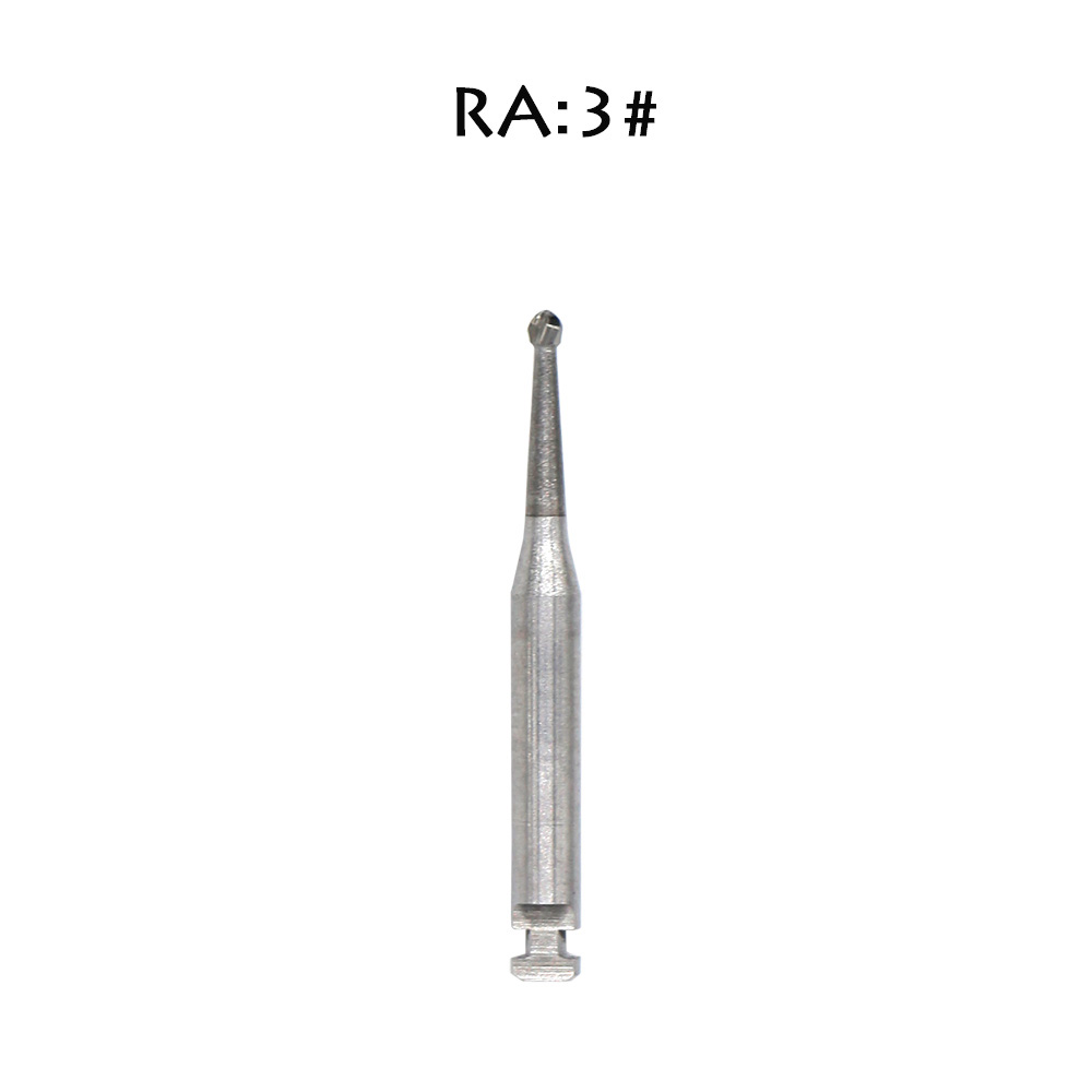 5 PCS Dental bur Latch Carbide Burs RA3 for Low Speed Handpieces - Bomaoer