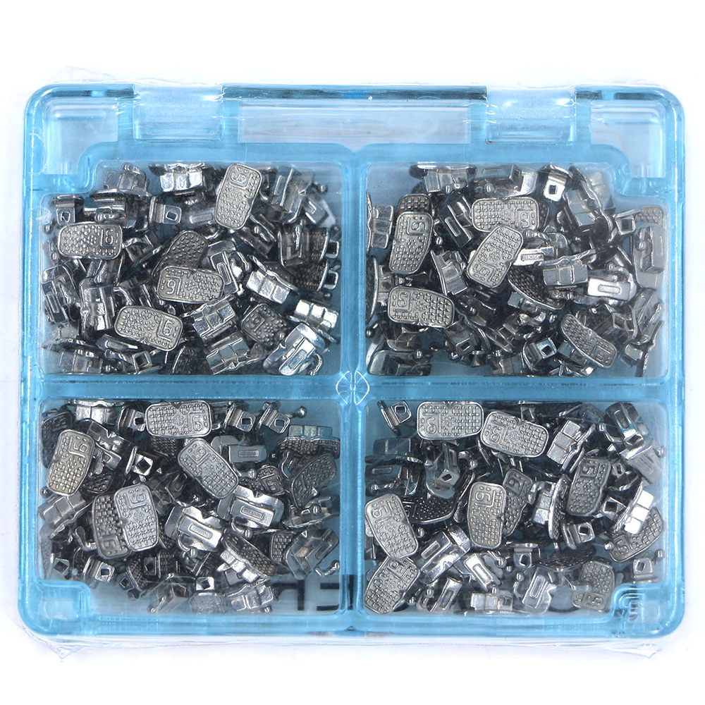 200pcs dental orthodontic 1st molar 022 MBT bonding Monoblock buccal ...