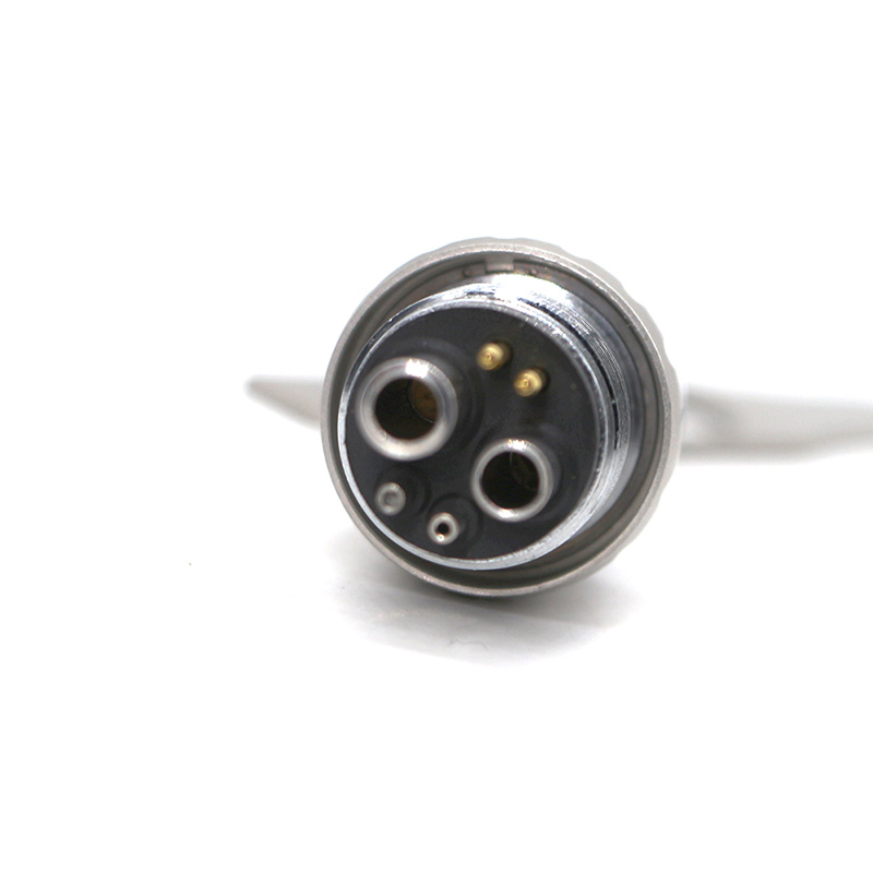 Dental 6 Holes Led Quick Coupler Connector For Kavo 8000B Fiber Optic ...