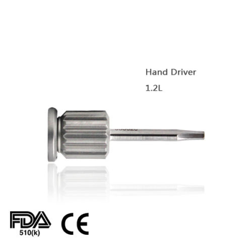 Osstem TSⅢ & Hiossen ETⅢ Instruments Compatible Hex Hand Driver Φ1.2 L ...