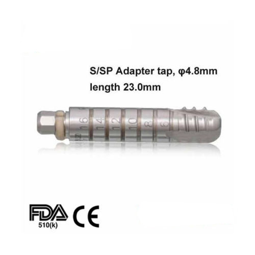 Straumann Compatible Dental Implant Instruments S/SP Adapter tap, D4 ...