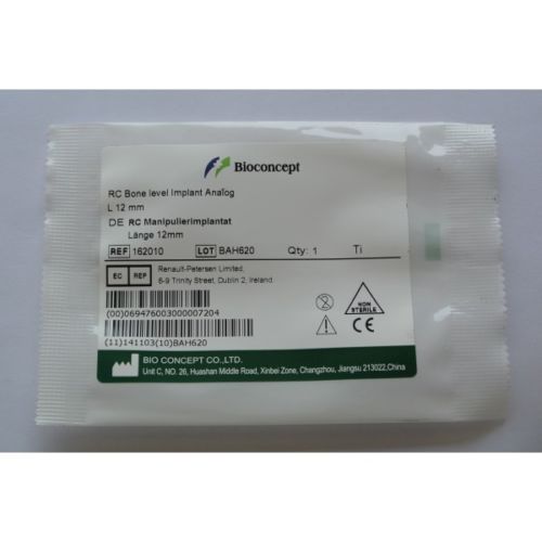Straumann Compatible Dental Implants RC Implant Analog, Length 12mm ...