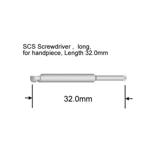 Straumann Compatible SCS Screwdriver, length L32.0 for handpiece ...