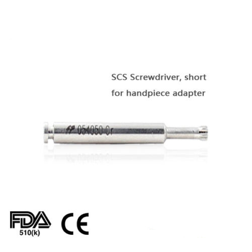 Straumann Compatible SCS Screwdriver,Short L26mm, for handpiece adapter ...