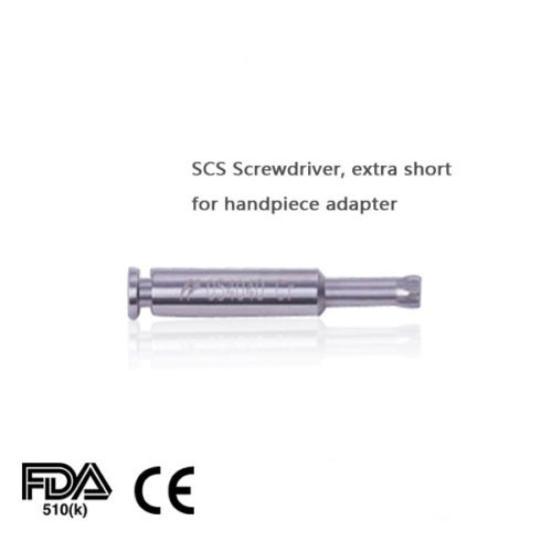 Straumann Compatible SCS Screwdriver,extra short,L20mm, for handpiece ...